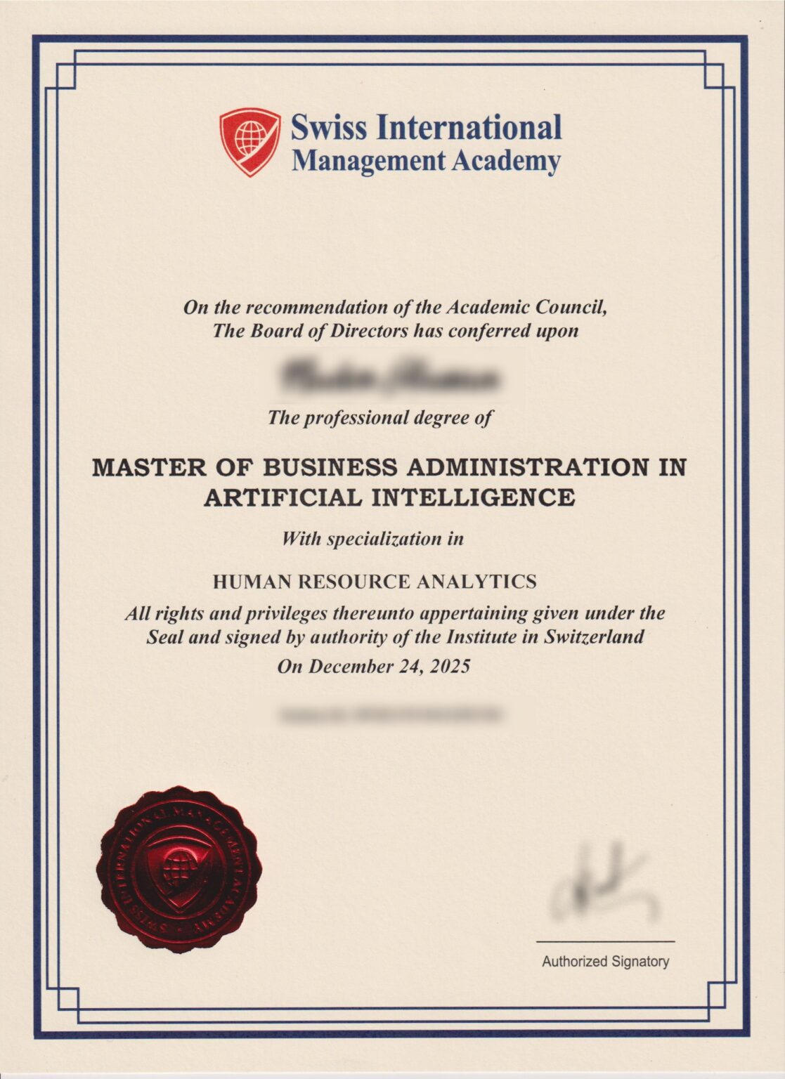 Online MBA in AI with DBA - Apt for Pros &Entrepreneurs