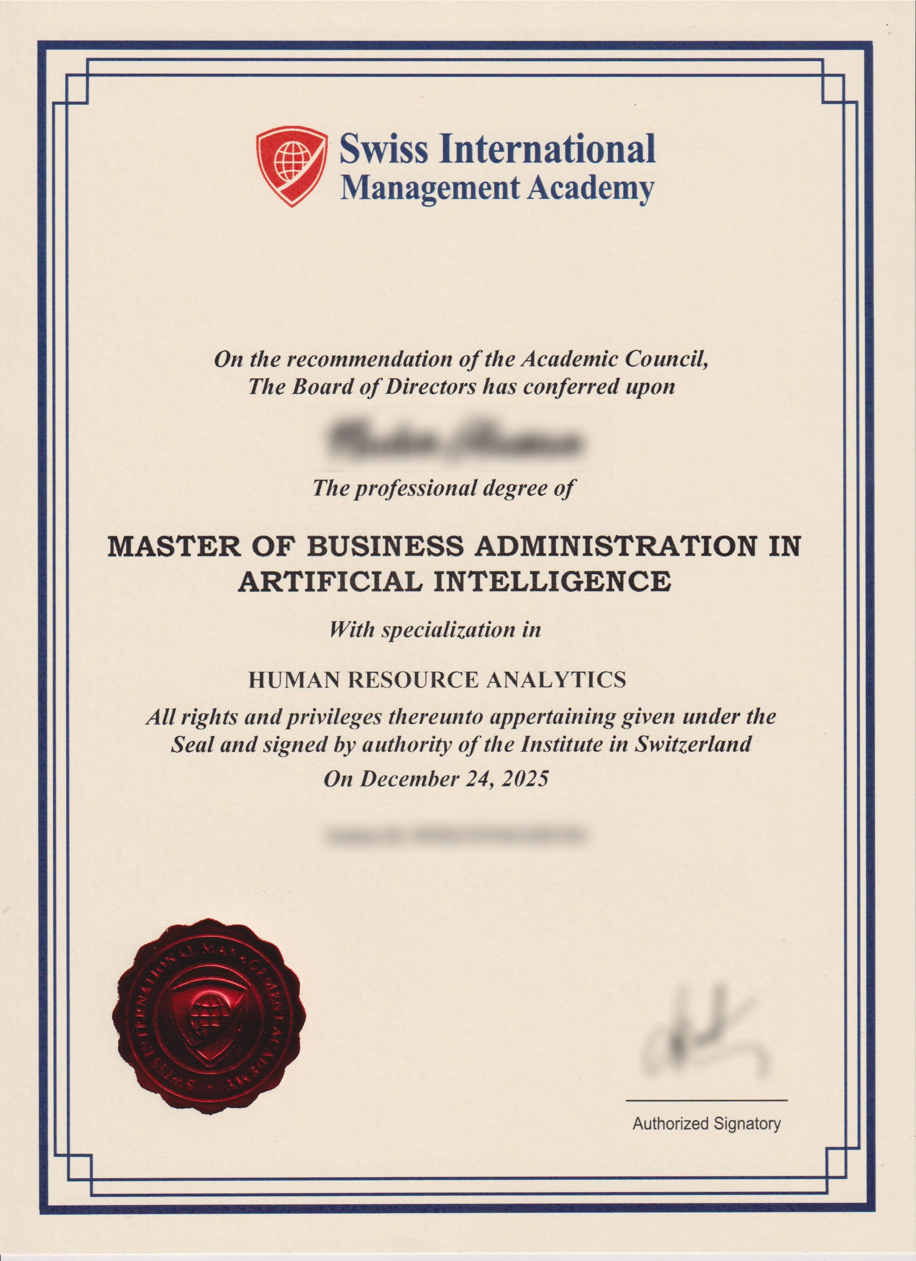 Online MBA in AI with DBA - Apt for Pros &Entrepreneurs